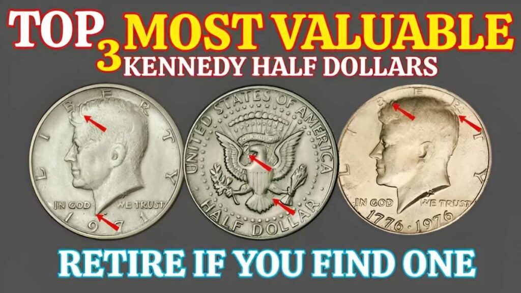 Rare Kennedy Half Dollars Worth Thousands – 3 Coins Every Collector ...